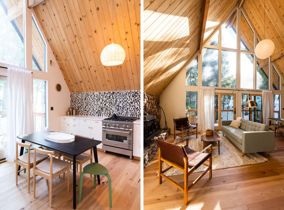 A-Frame Low-rise Villa Modular Home Prefab Tiny Triangle House – Giantsmade