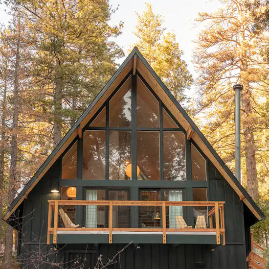 A-Frame Low-rise Villa Modular Home Prefab Tiny Triangle House – Giantsmade