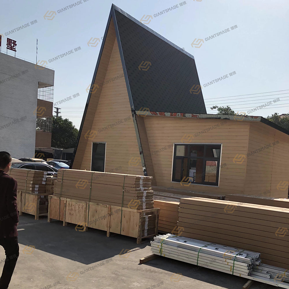 Modern Tiny Houses Prefab Kit Luxury Triangle A Frame House – Giantsmade