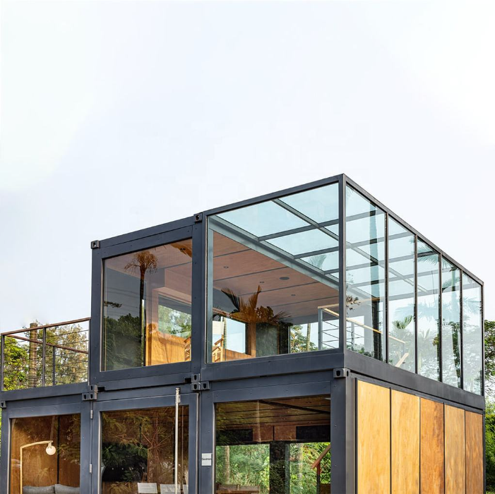 40ft Folding living container/expandable cabin foldable container house ...