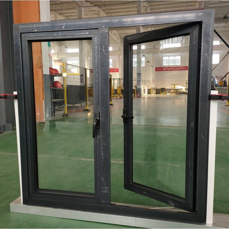 Basement Aluminium casement french windows one pane glass french casem ...